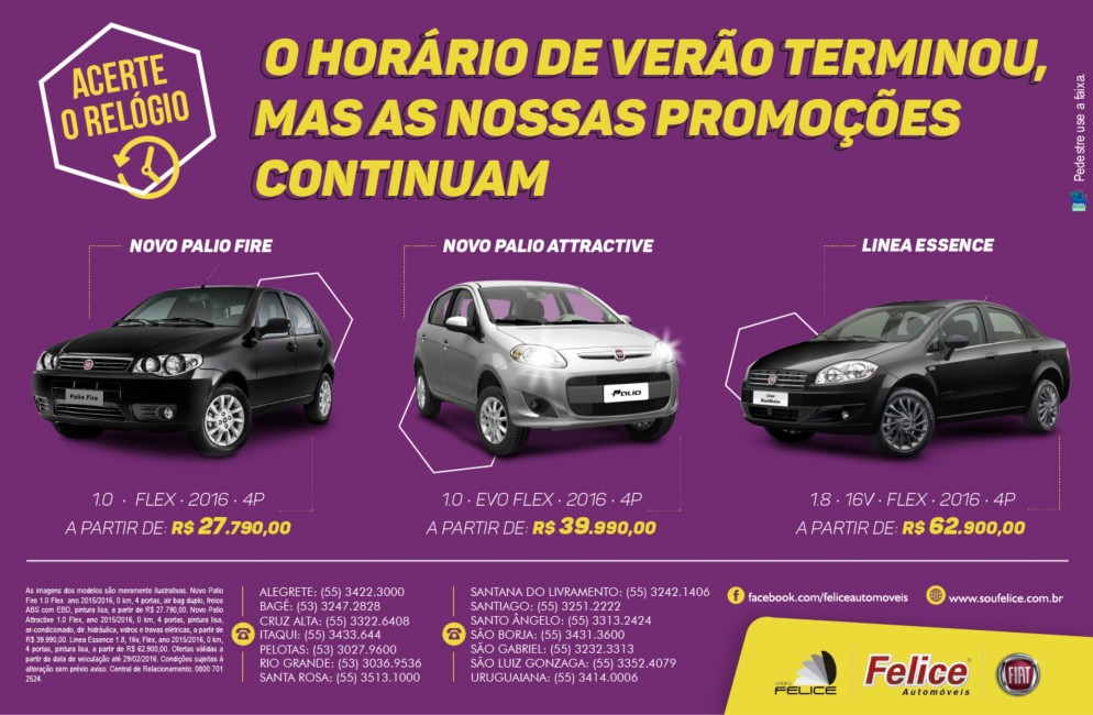 Felice Fiat - Seu jeito de rodar mais feliz!