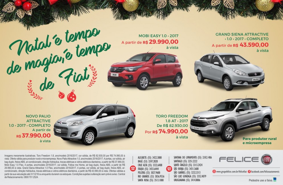 Felice Fiat - Seu jeito de rodar mais feliz!